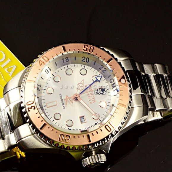 Invicta | Accessories | New Invicta Hydromax 52mm Silver Dial Swiss ...